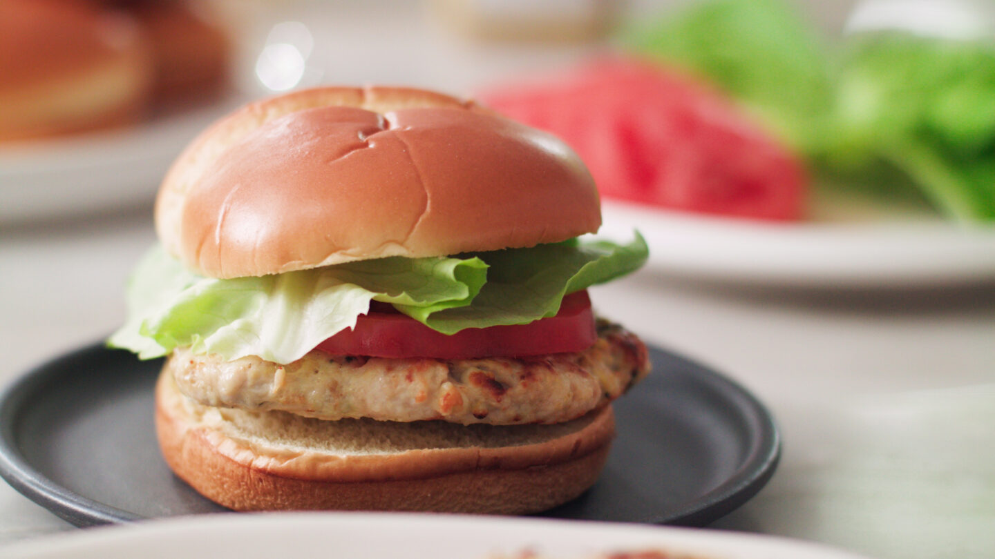 Lemon Pepper Turkey Burgers - The Real Kitchen