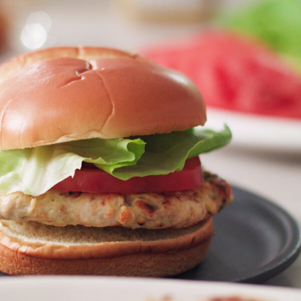 Lemon Pepper Turkey Burgers - The Real Kitchen