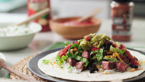 Tone's® Garlic Pepper Steak Burritos - The Real Kitchen