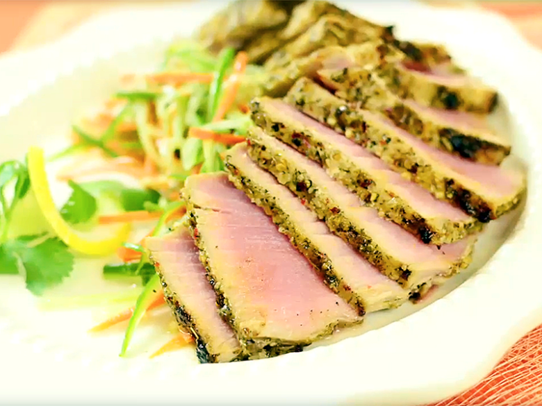 Citrus Grilled Tuna - The Real Kitchen