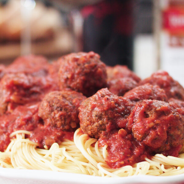 Date Night Spaghetti and Meatballs - The Real Kitchen