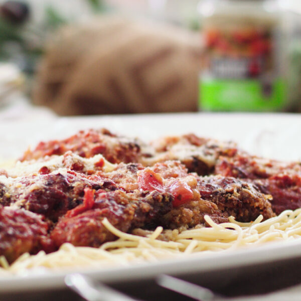 Weber® Garlic Parmesan Beef Pasta - The Real Kitchen