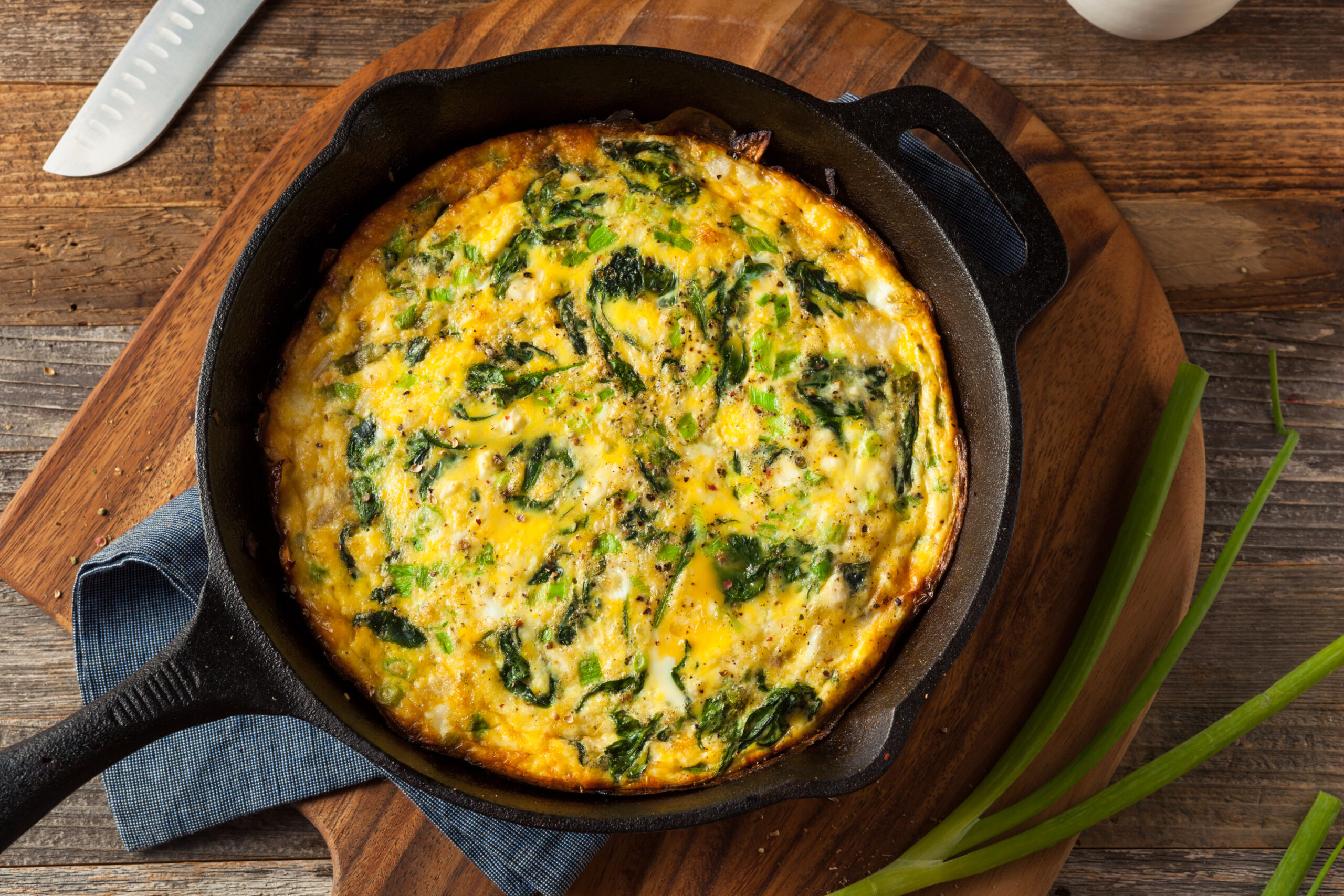Smoked Salmon Frittata with Everything Bagel Seasoning - The Real Kitchen