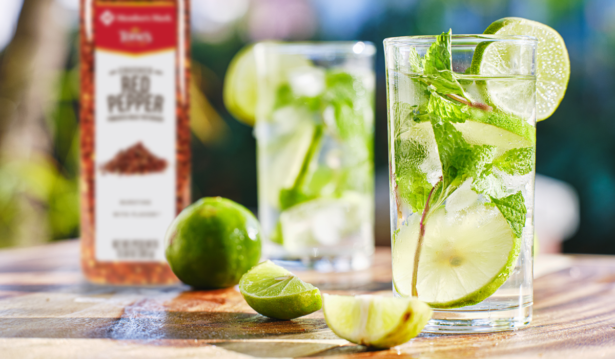 Red Pepper Mojito - The Real Kitchen