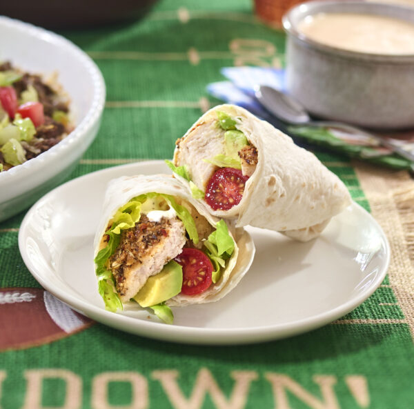Weber® Kick'N Chicken™ Touchdown Wraps - The Real Kitchen