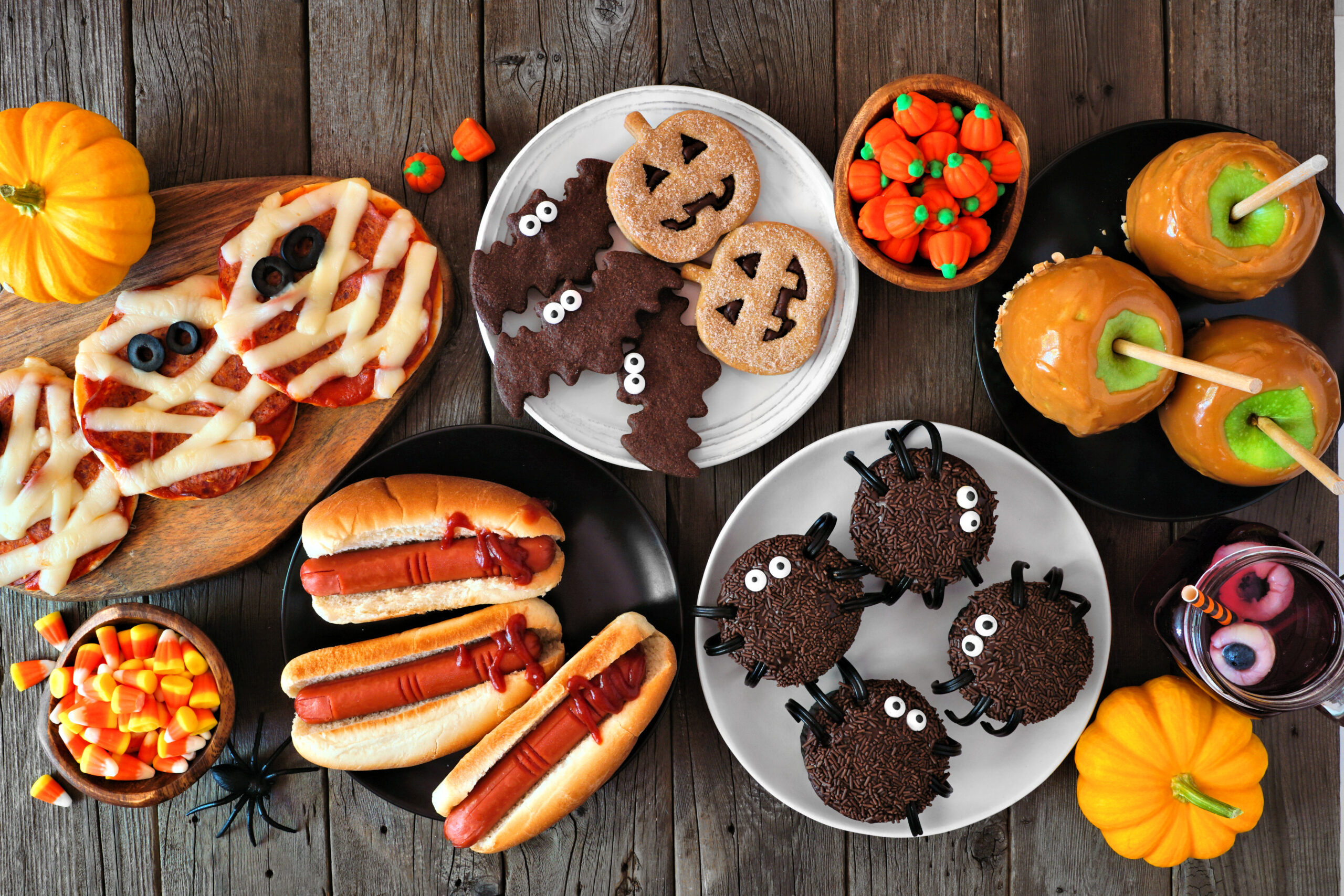 Gossip Ghoul: The Ultimate Halloween Food Spread - The Real Kitchen