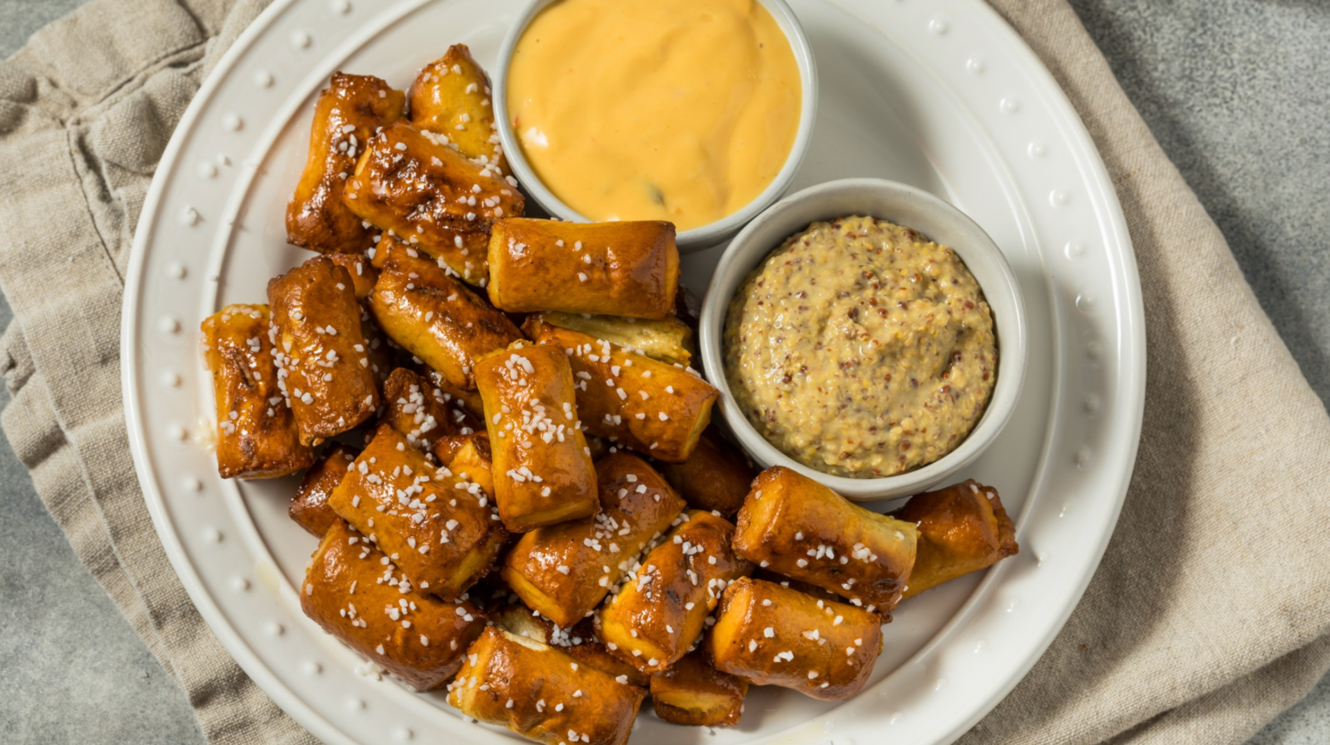 Mighty Salt™ Soft Pretzel Bites - The Real Kitchen