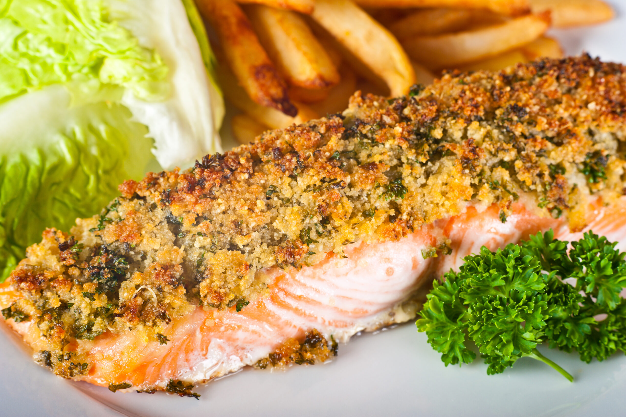 Parmesan Encrusted Salmon - The Real Kitchen